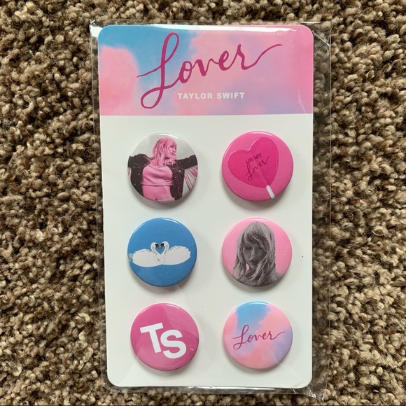 Taylor Swift | Accessories | New Taylor Swift Lover Album Pin Set ...
